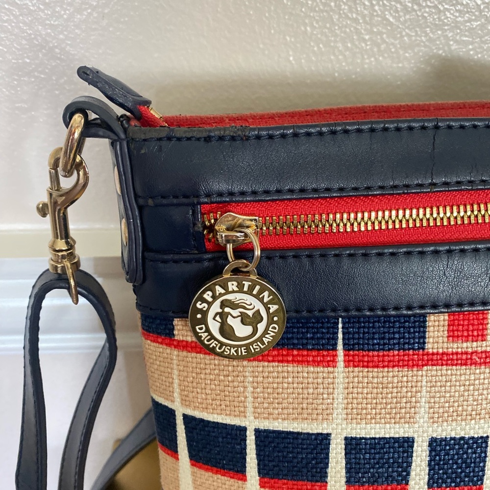 Spartina 449 Satchel Crossbody Purse - Gem